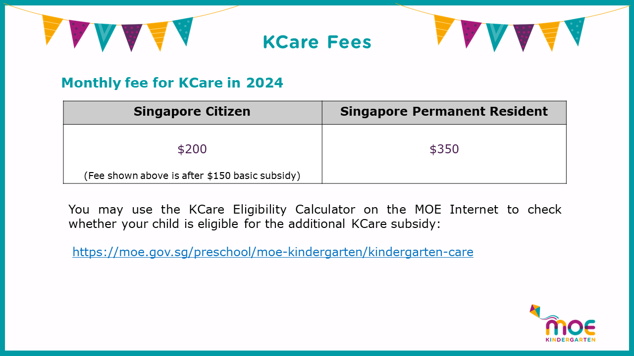 Kindergarten Care (KCare)